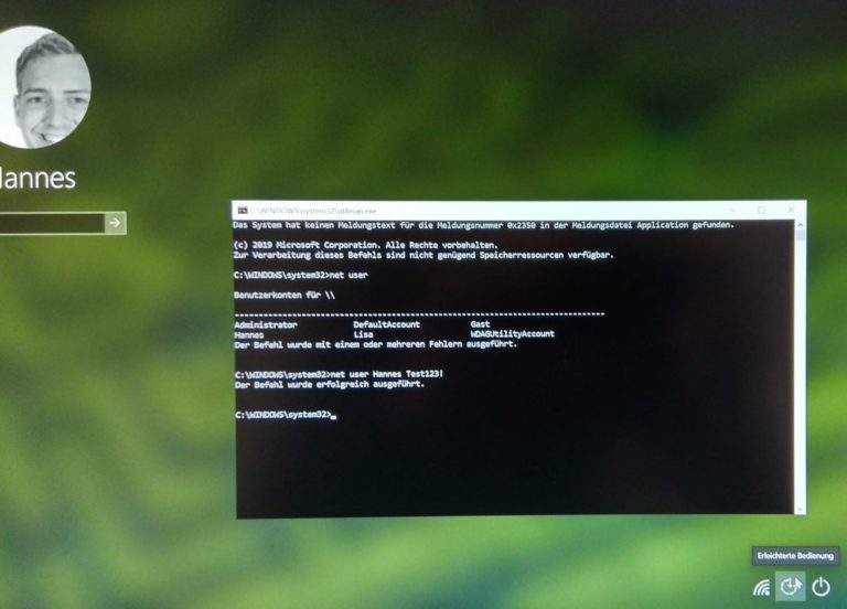 Passwörter zurücksetzen mit dem wohl einfachsten Windows Hack aller ...