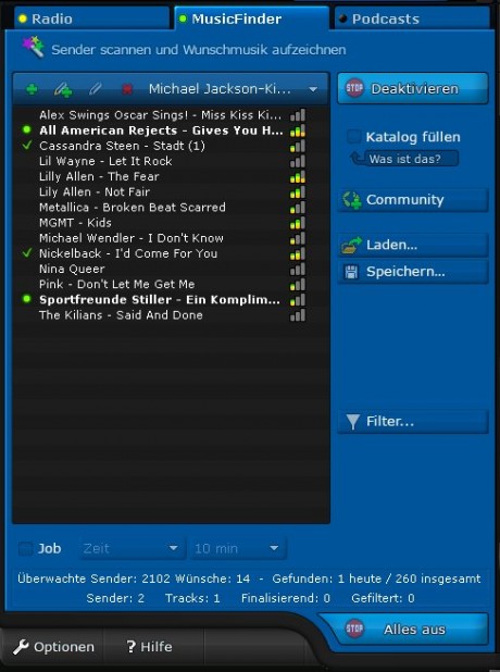 radiotracker-musicfinder • IT-Stack.de