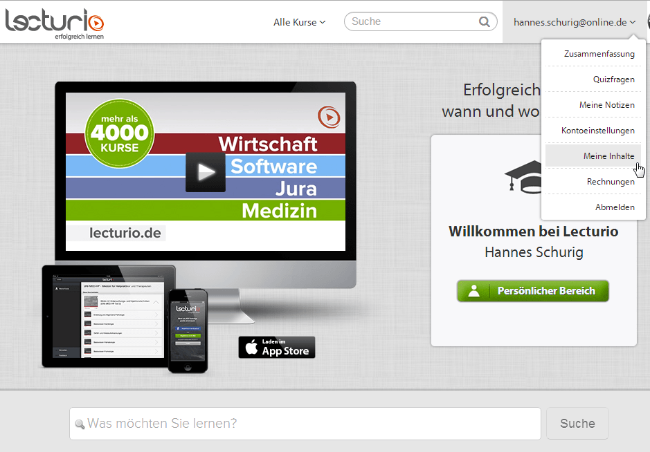 Selbstständig online lernen mit Lecturio.de - ein Test • IT-Stack.de